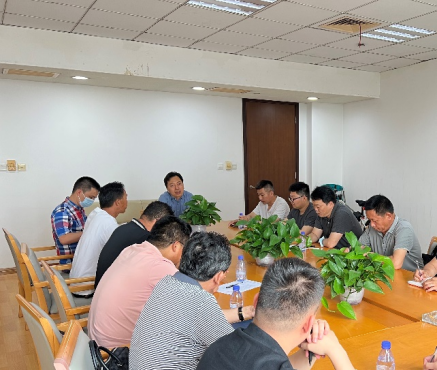 建管所开展扬尘污染防治专项督查情况反馈专项会议 工作动态 建管委